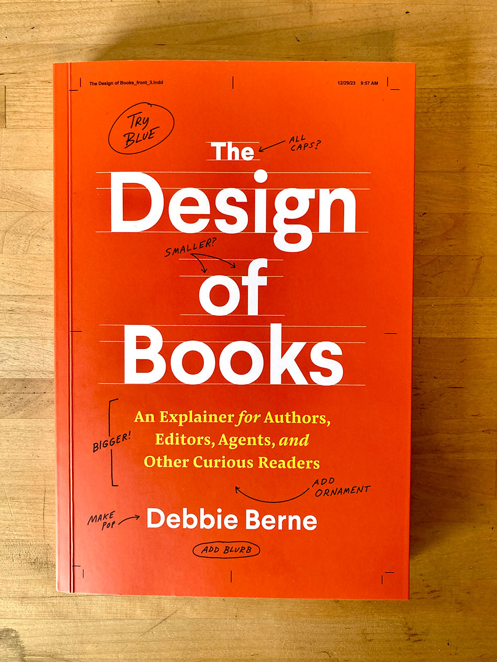 Book Designer Debbie Berne discusses her new book